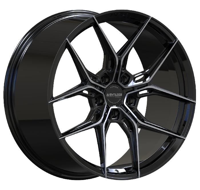 Maserati MC20 23" Forged Bullet Wheels – Hypercar Precision